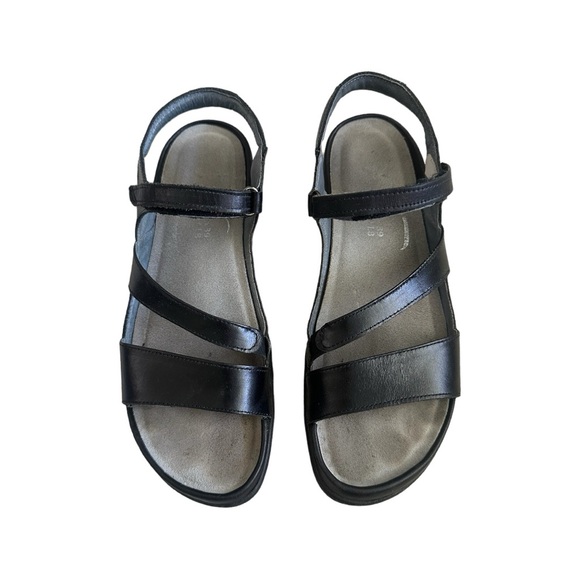 Naot | Shoes | Naot Etera Black Madras Sandals 39 | Poshmark
